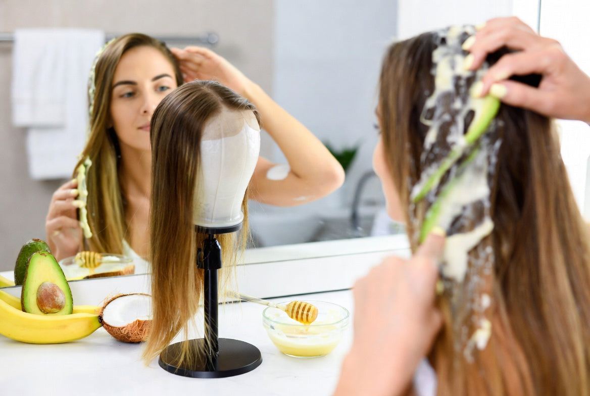 7 DIY Hair Masks I Recommend For Real Human Hair Wigs And Toppers ...