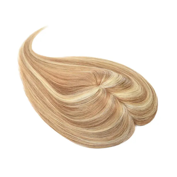 14" Rooted Light Blonde Premium Best Hair Topper Vivacrown – VIVACROWN