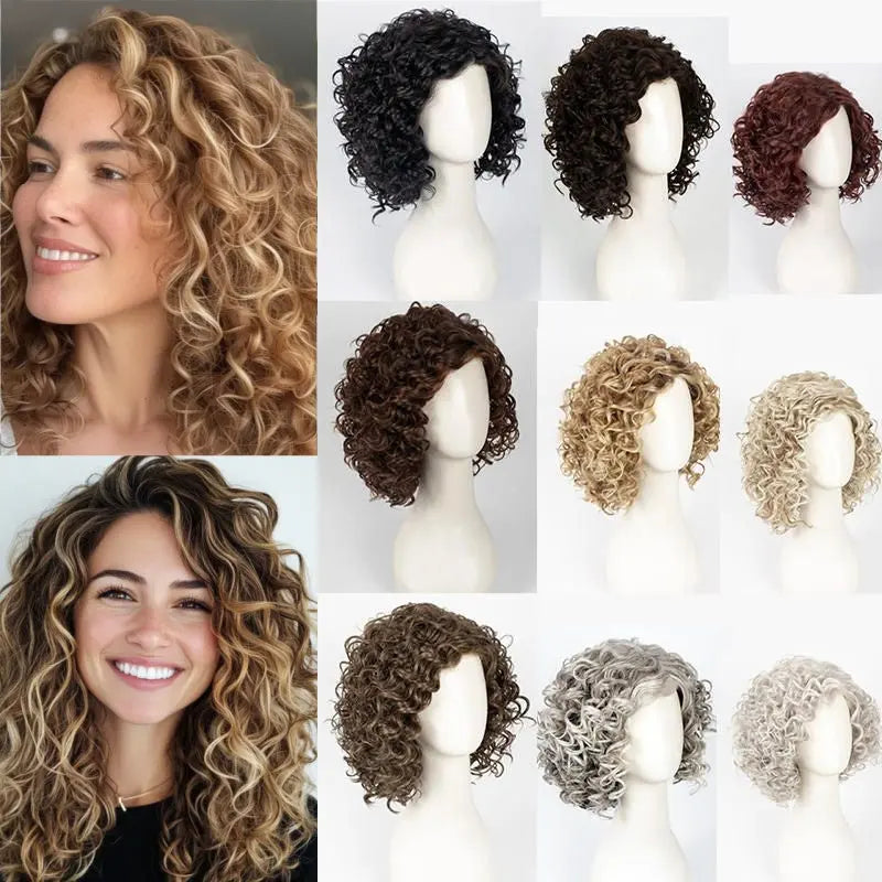 Premium Curly Hair Toppers for Women with Thinning Hair – VIVACROWN