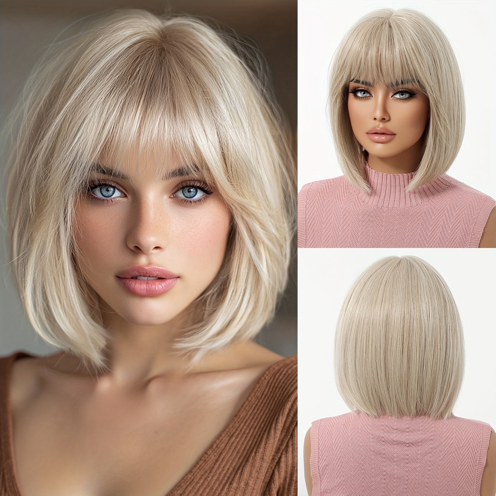 Human Hair Wigs | 100% Real Hair, Lace Front & Full Lace | VIVACROWN