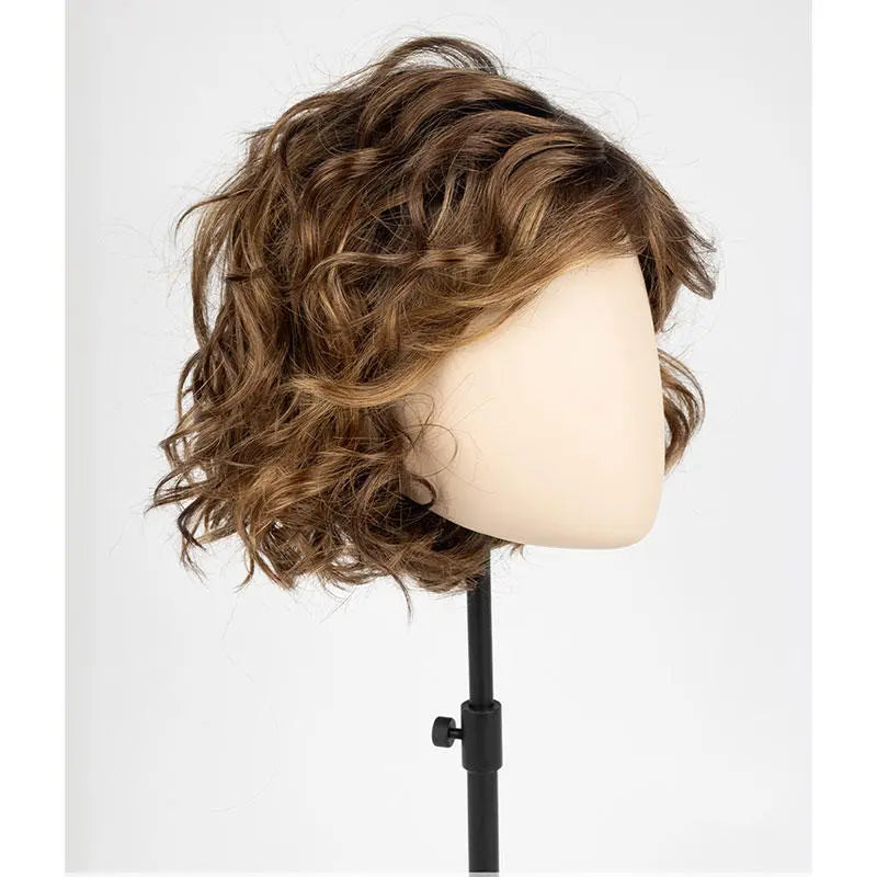 Hot Short Wavy Curly Clip in Hair Topper – VIVACROWN