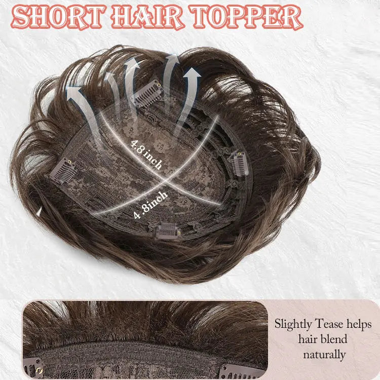 Fashion & Natural Pixie Cut Short Wiglets for Women Over 40 – VIVACROWN