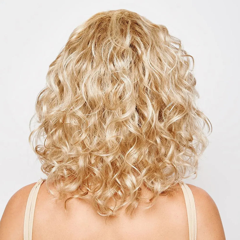 Premium Mono Base Curly Human Hair Topper Hair For Women - VIVACROWN