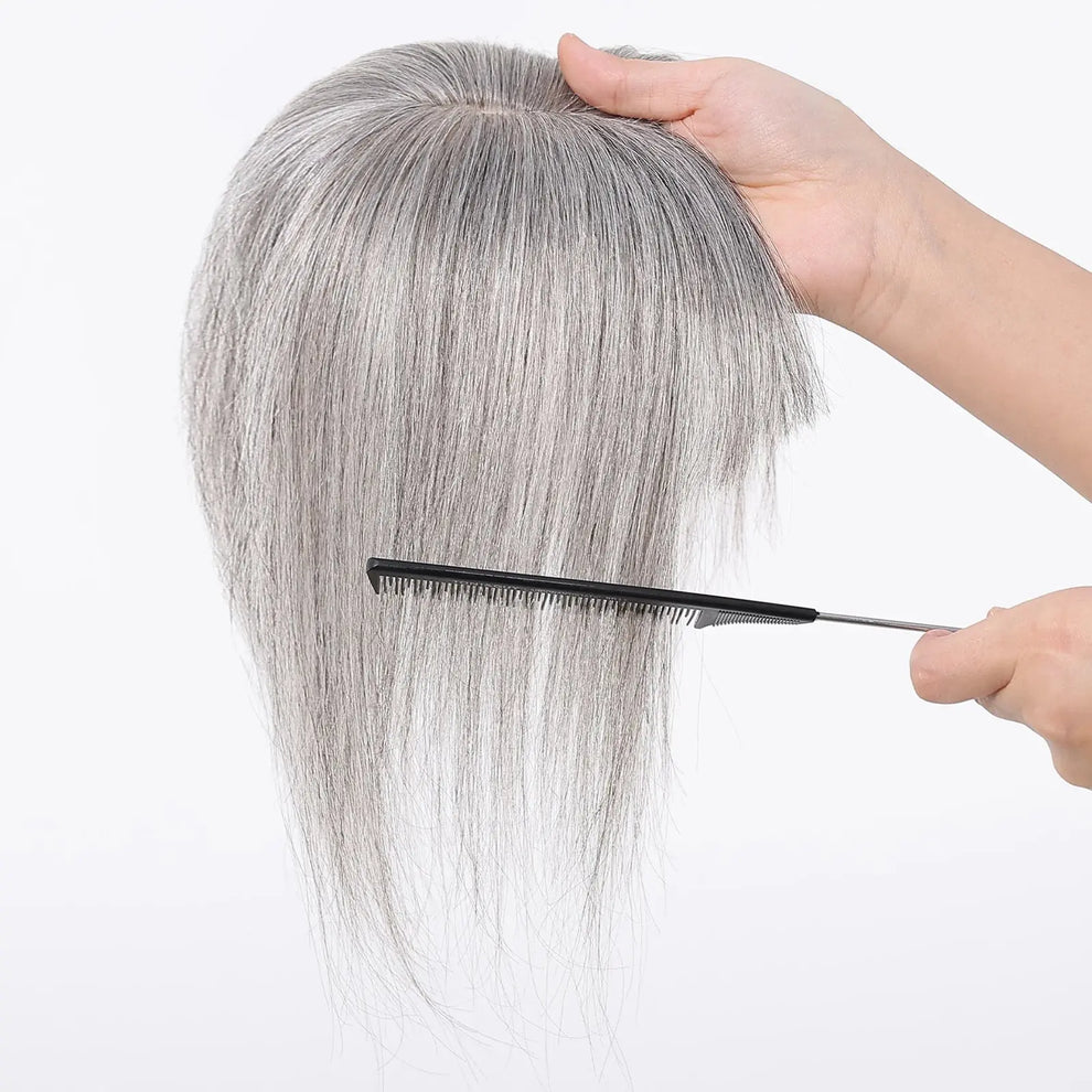 Best Small Base Short Pixie Cut Remy Human Hairpieces With Bngs for Th ...